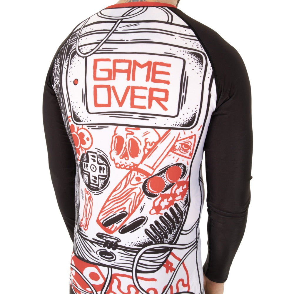 True Illusion Long Sleeve BJJ Rash Guard - Game Over – Just Jits