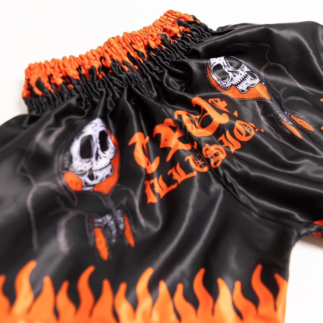 True Illusion Muay Thai Shorts - Reaper