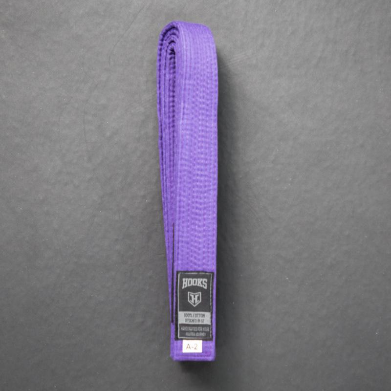 Hooks highest Purple Jiu Jitsu Belt Just
